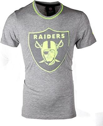 Fanatics Las Vegas Raiders NFL Carnival T-shirt pour homme Gris/vert, gris, L
