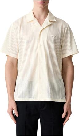 Filling Pieces Chemise Resort en maille - Homme - Chemises - Beige - Taille: XL