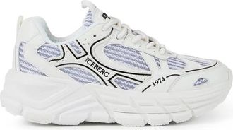 Iceberg Femme, Chaussures, Blanc, Taille: 39 EU Optic White Baskets