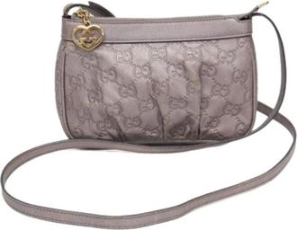 Gucci Pre-owned 256899 Sac bandouli&egrave;re - Femme - Pre-owned - Violet - Taille: ONE Size
