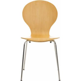 Clp Chaise de visiteur Diego en bois Nature