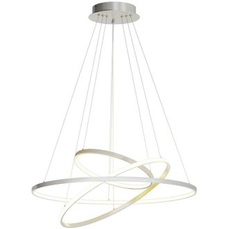 Lucande Lucande - led Suspension &agrave; intensit&eacute; variable Ezana en m&eacute;tal pour salon & salle &agrave; manger
