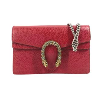 Gucci Pre-owned Leder gucci-taschen - - Pre-owned - Damen - Rot - ONE SIZE