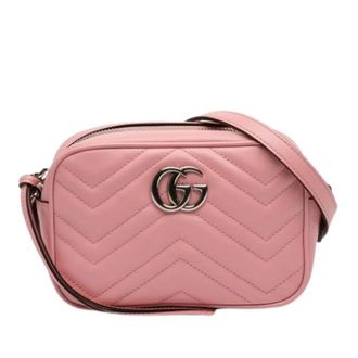 Gucci Pre-owned Gesteppte Umh&auml;ngetasche - - Pre-owned - Damen - Rosa - ONE SIZE