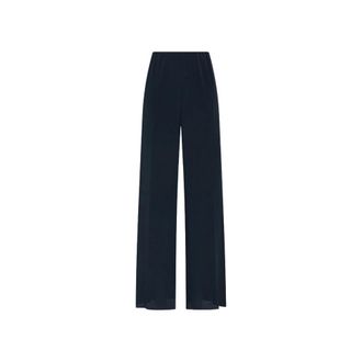 Seventy Femme, Pantalons, Bleu, Taille: 44 FR Pantalon Long Coupe D&eacute;contract&eacute;e