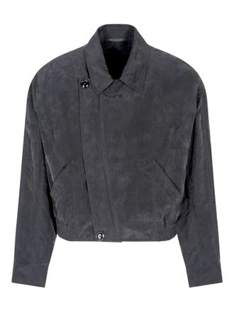 Giorgio Armani veste à boutonnière - Gris