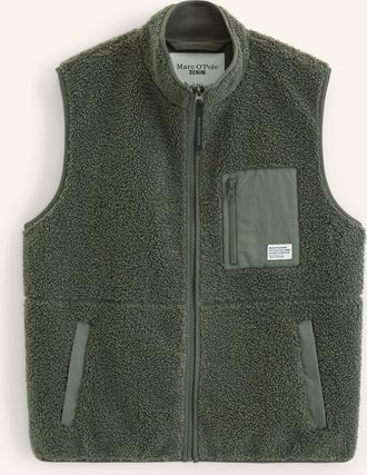 Marc O'Polo Denim Marc Opolo Denim Teddyweste gruen