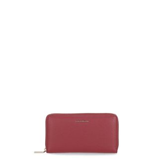 Coccinelle Femme, Accessoires, Rouge, Taille: ONE Size Metallic Soft Wallet