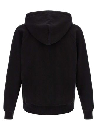 Tom Ford Cotton Fleece-Lined Hoodie - Black