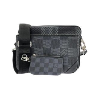 Louis Vuitton Sac bandouli&egrave;re vintage Pouch Pre-owned - Homme - Pre-owned - Gris - Taille: ONE Size
