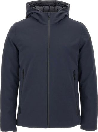 Roberto Ricci Design Gefütterte Kapuzenjacke - Blau