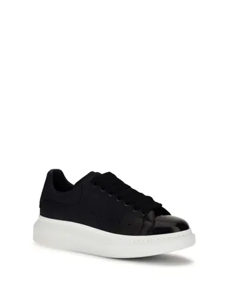 Alexander McQueen Mens Oversized Sneakers Lea Indigo Blu
