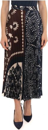 Max Mara Femme, Jupes, Multicolore, Taille: 42 FR Wkdmilord Pleated skirt