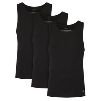 Calvin Klein Underwear Tanktop-Set Tank 3Pk LV00NB4184 Schwarz Slim Fit