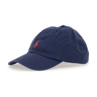 Polo Ralph Lauren Homme, Accessoires, Bleu, Taille: ONE Size Casquette de baseball Core Replen