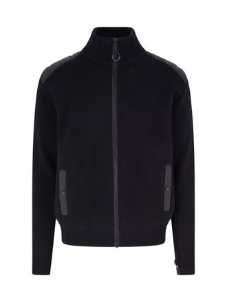 Moncler Cardigan Mit Rei&szlig;verschluss Und Logo