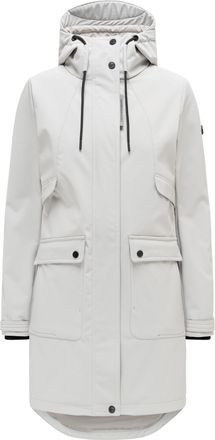 Navahoo Damen Softshell &Uuml;bergangsjacke Morgennebel mit Kapuze