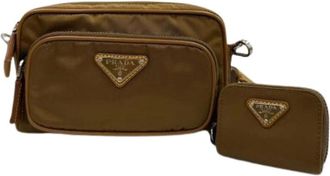 Prada Sac bandouli&egrave;re vintage Pre-owned Pouch - Homme - Pre-owned - Brun - Taille: ONE Size