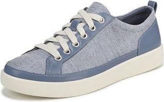 Vionic Baskets &agrave; Lacets Winny pour Femme, Toile Denim Bleu Pacifique, 40.5 EU