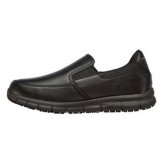Skechers Femme, Chaussures, Noir, Taille: 37 EU Work Relaxed Fit: Nampa - Annod SR