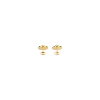 Versace Womens Gold Metal Earrings