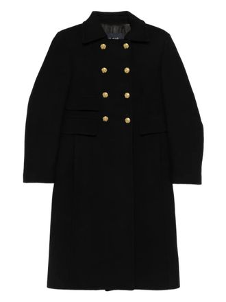 Seafarer manteau à boutonnière croisée - Noir