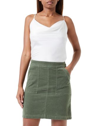 Camel Active Damen 392165/2f48 Rock, Smoke Khaki, 42 EU