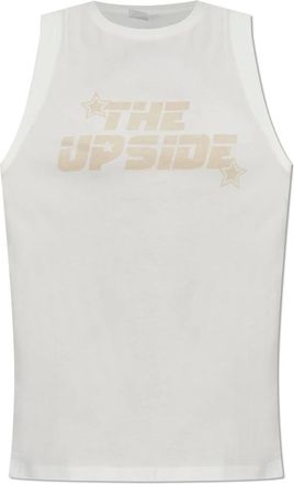 The Upside Femme, Tops, Blanc, Taille: 40 FR Hauts sans manches