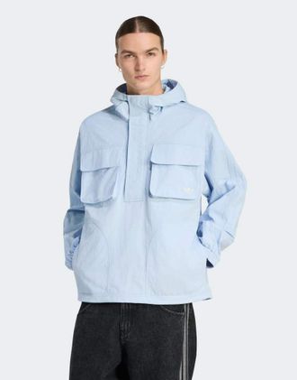 adidas Originals Britcore - Parka - Bleu ciel cristal