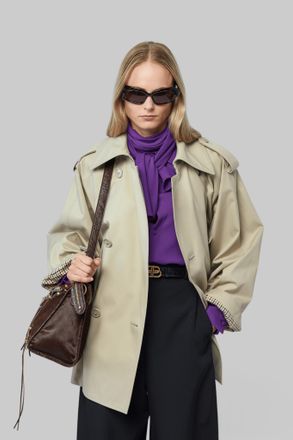 Balenciaga Double Breasted Trenchcoat