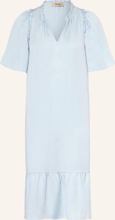 Mos Mosh Mos Mosh Kleid Mmaura Mit R&uuml;schen blau