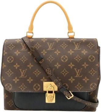 Louis Vuitton Sac &agrave; main vintage en toile Pre-owned - Femme - Pre-owned - Brun - Taille: ONE Size