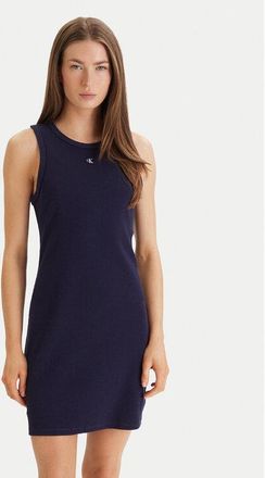 Calvin Klein Jeans Kleid f&uuml;r den Alltag LV047F235G Violett Slim Fit