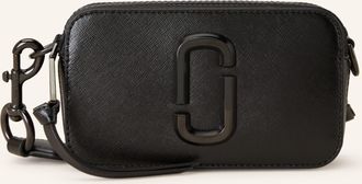 Marc Jacobs Saffiano-Umhängetasche Snapshot Dtm schwarz