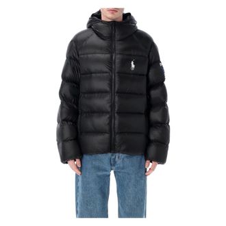 Polo Ralph Lauren Homme, Vestes, Noir, Taille: L Hawthorne Flag Down Jacket