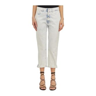 Dondup Denim Koons Gioiello Cropped Jeans - - Jeans - Damen - Blau - W27