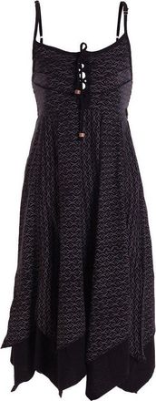 vishes Sommerkleid Damen Sommer-Kleider längen-verstellbar Spagettiträger-Kleid Hippi, Ethno, Goa Style