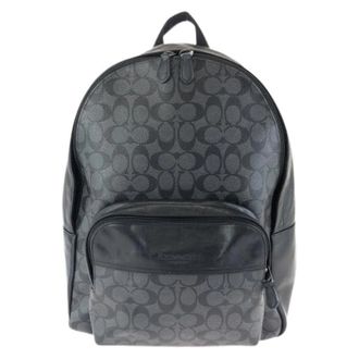 Coach Pre-owned Signature PVC Leder Rucksack - - Pre-owned - Damen - Blau - ONE SIZE