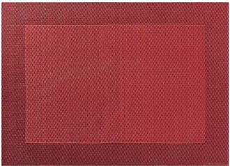 ASA Tischset - granatapfelrot - mit