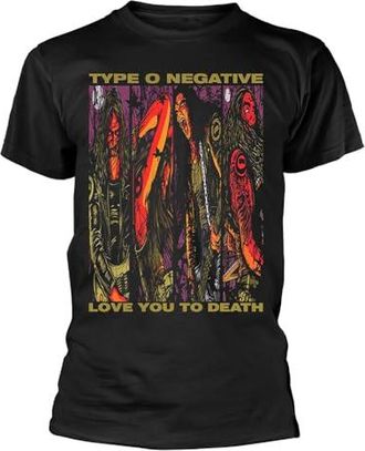 Plastic Head Type O Negative Love You to Death T Shirt Size L