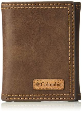 Columbia Herren RFID-blockierende, dreifach Faltbare Brieftasche Geldb&ouml;rse, Braun Casual, Einheitsgr&ouml;&szlig;e