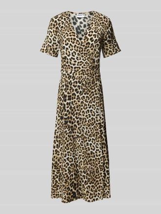 Jake*s Casual A-Linien Wickelkleid aus Viskose-Mix
