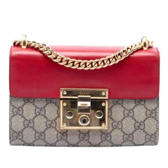 Gucci Pre-owned Vintage Canvas Umh&auml;ngetasche - - Pre-owned - Damen - Beige - ONE SIZE