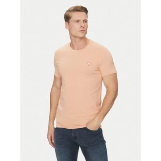 Guess T-Shirt M2YI24 J1314 Orange Slim Fit
