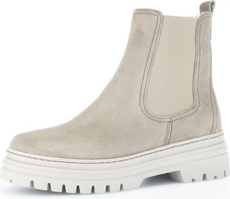 Gabor Damen Chelsea Boots, Frauen Stiefeletten,Wechselfu&szlig;bett,Best Fitting,Warmfutter,uebergangsstiefel,warm,Bootee,Salbei (dust),38.5 EU / 5.5 UK