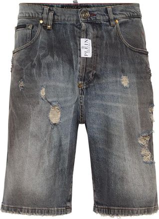 Philipp Plein Homme, Shorts, Bleu, Taille: W29 Formentera Fit Shorts