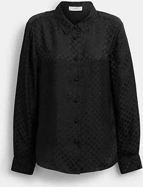 Coach Bluse Aus Jacquard