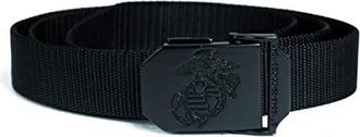 Mil-Tec Ceinture USMC,Noir,3 x 130 cm