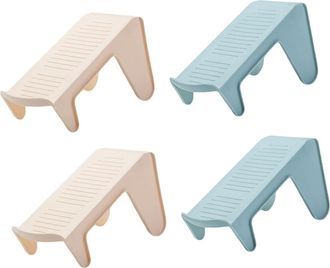 Artibetter 4 St&uuml;ck Teiliges Schuhregal aus Leichtem Pp Material Platzsparender Praktischer Schuhhalter f&uuml;r Zuhause und Schuhgesch&auml;ft Robust und Vielseitig zur Or