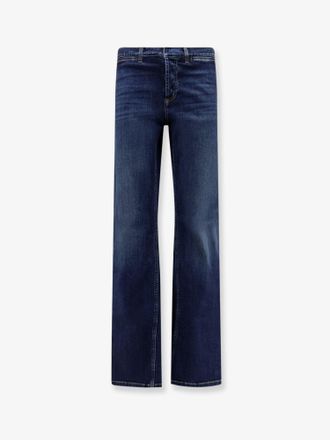 Gucci Blue denim jeans with Nastro Web profiles - GUCCI - gender_Man